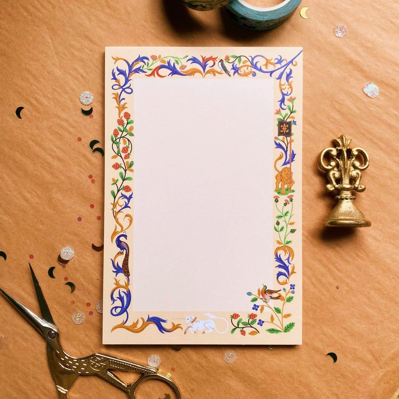 Animals in Art History: Illuminated Manuscripts Notepad – PenCat